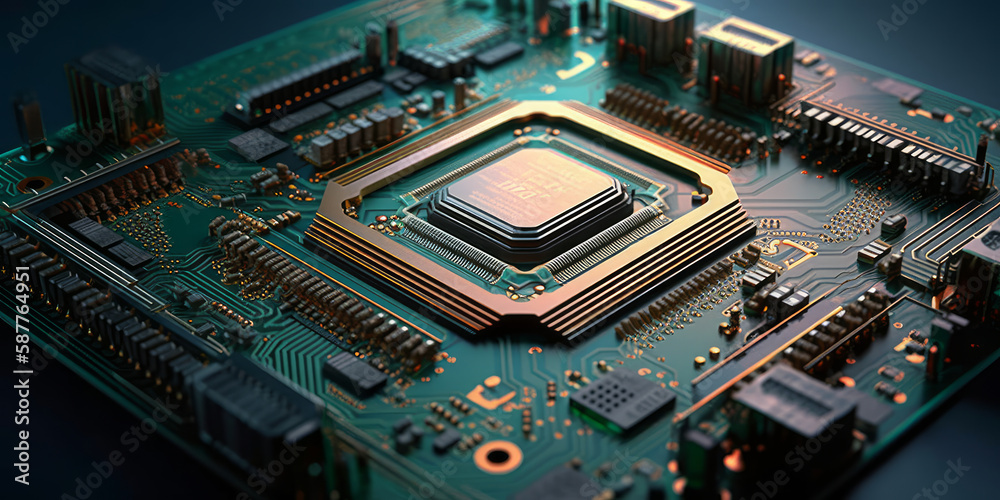 Printed circuit board and central compute unit design. Advanced ...