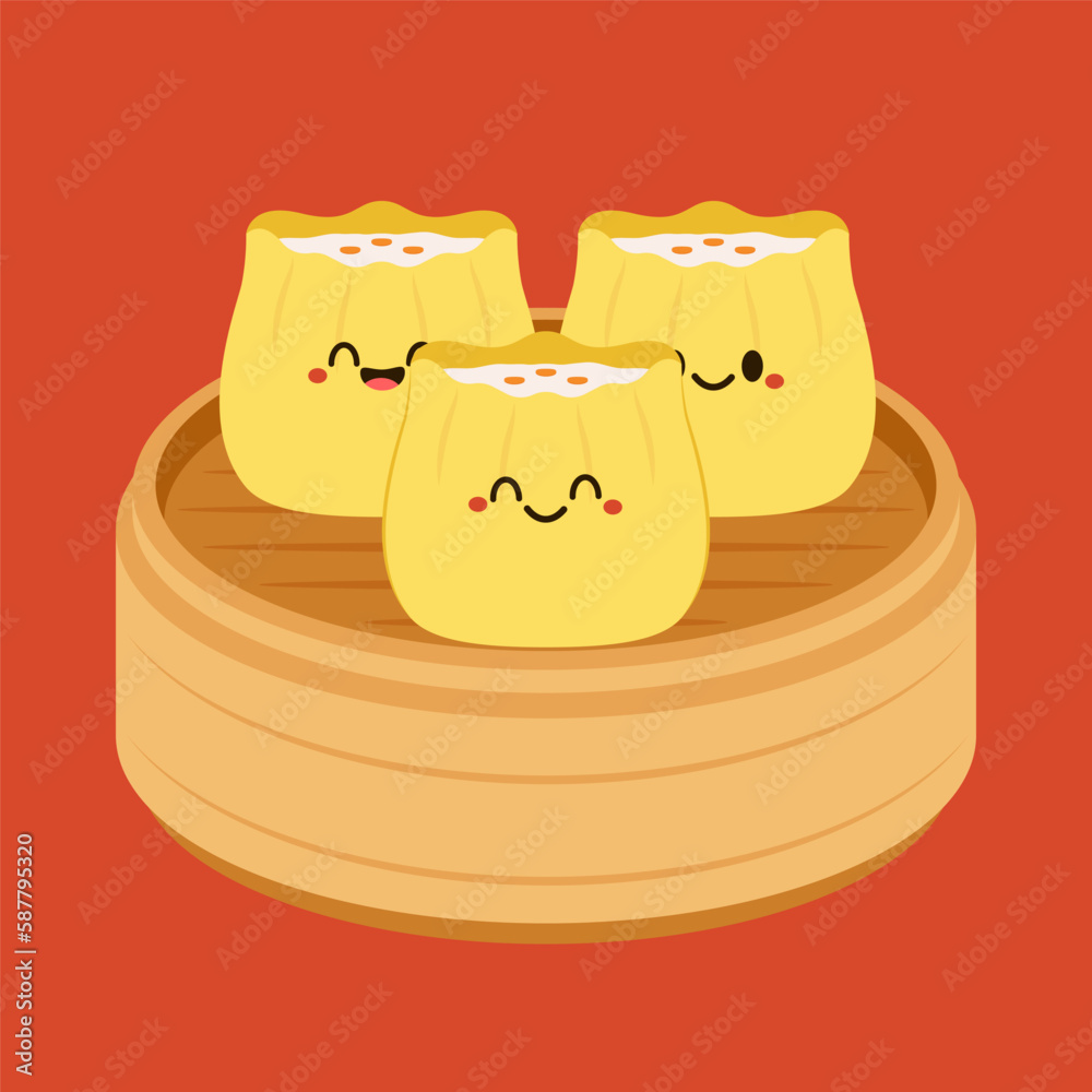 Siu Mai (Shumai) – Chinese steamed dumplings. Siu Mai is Chinese food ...