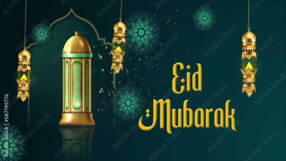 Eid Mubarak, Eid Mubarak Intro, Eid Background, Eid greetings, Eid ...