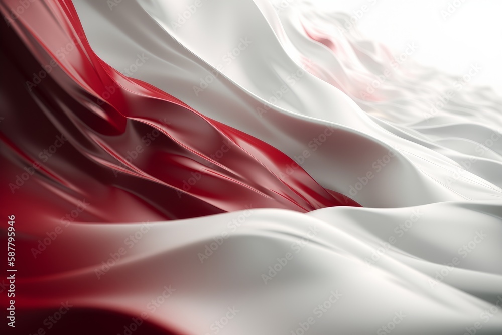 Smooth Bahrain Flag Colors Twisted Waves 3D Render with Unreal Engine 5 ...