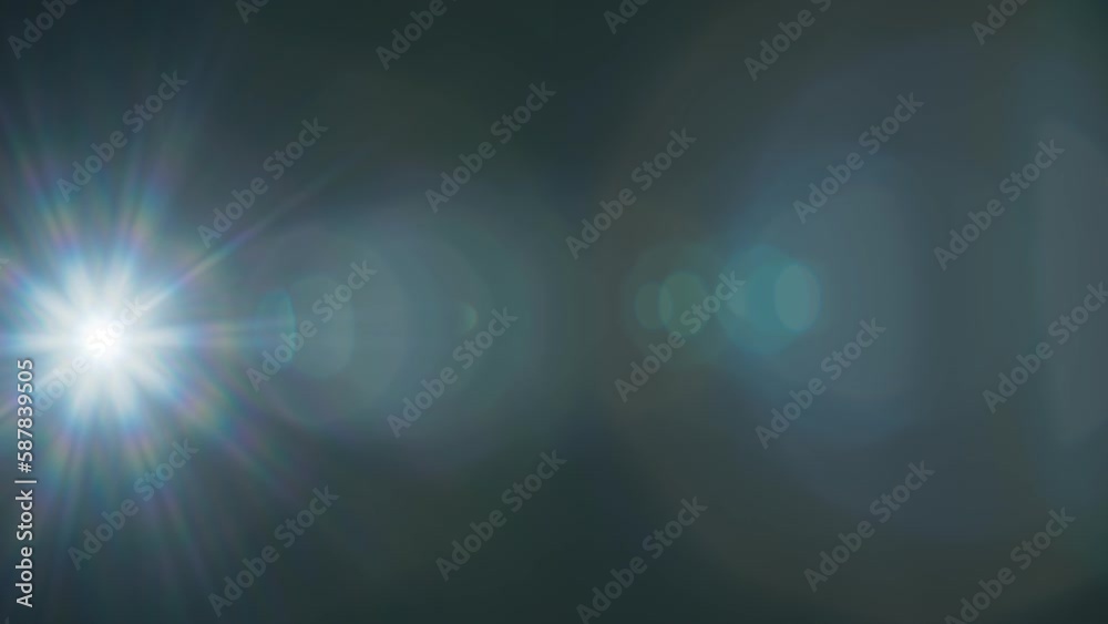 Natutral Lens Flare. Optical lens flare effect. Alpha lens flare Stock ...