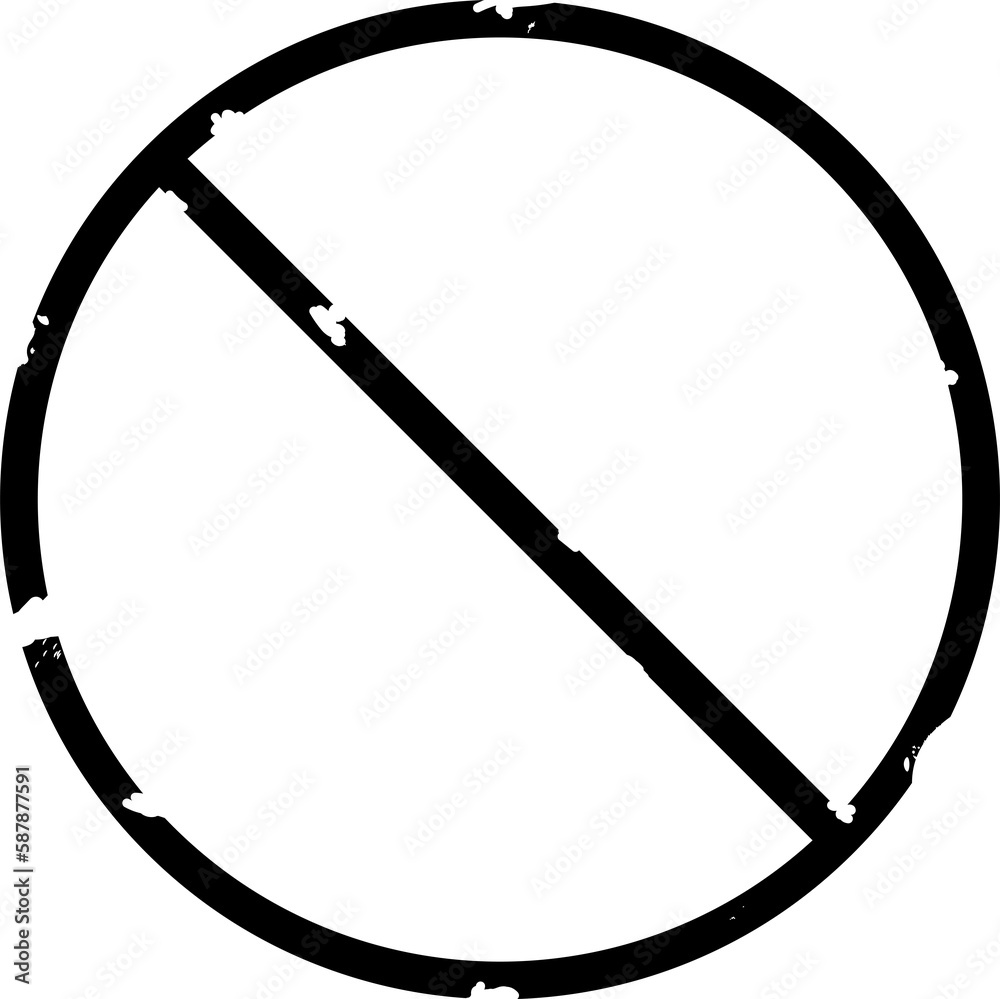 Isolated black textured, wear out, old, grunge, rusted red round circle ...