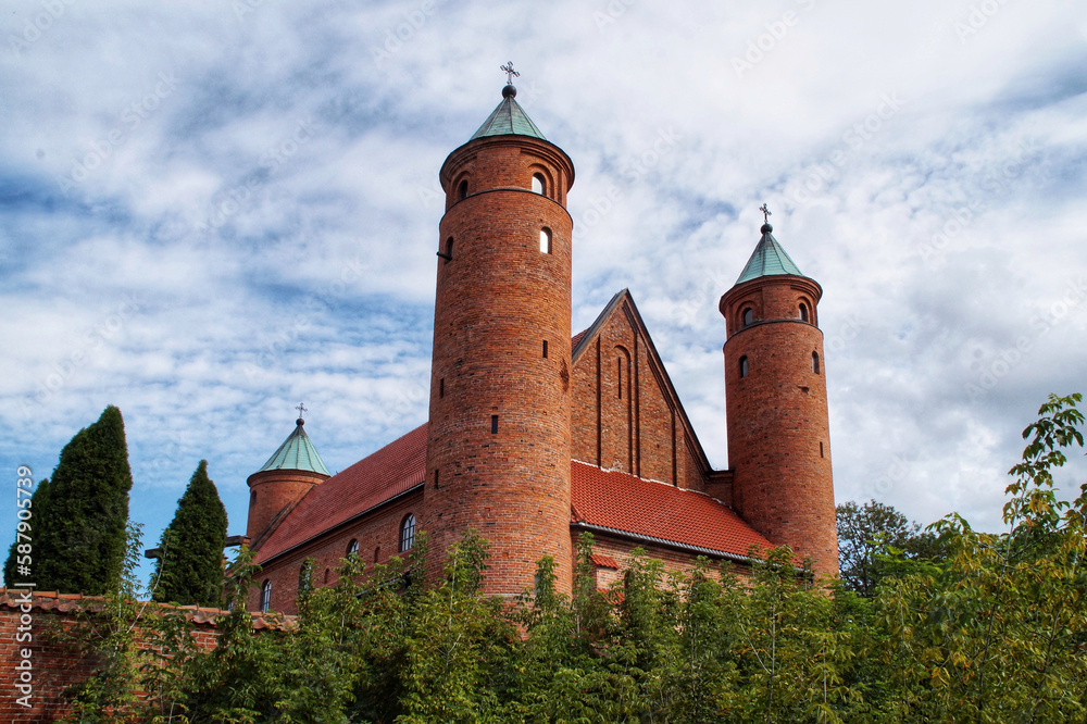 The Gothic-Renaissance fortified church of St. Roch and St. John the ...