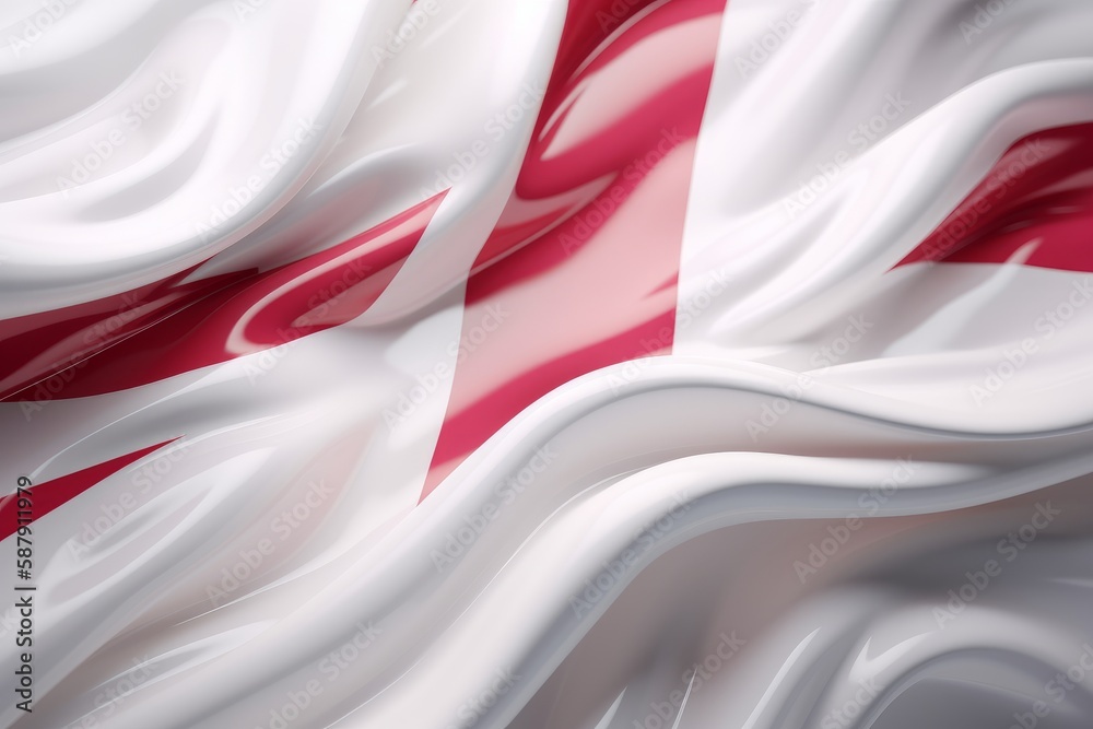 Twisted Waves and Smooth Minimalism: A 3D View of UK Flag Colors in ...