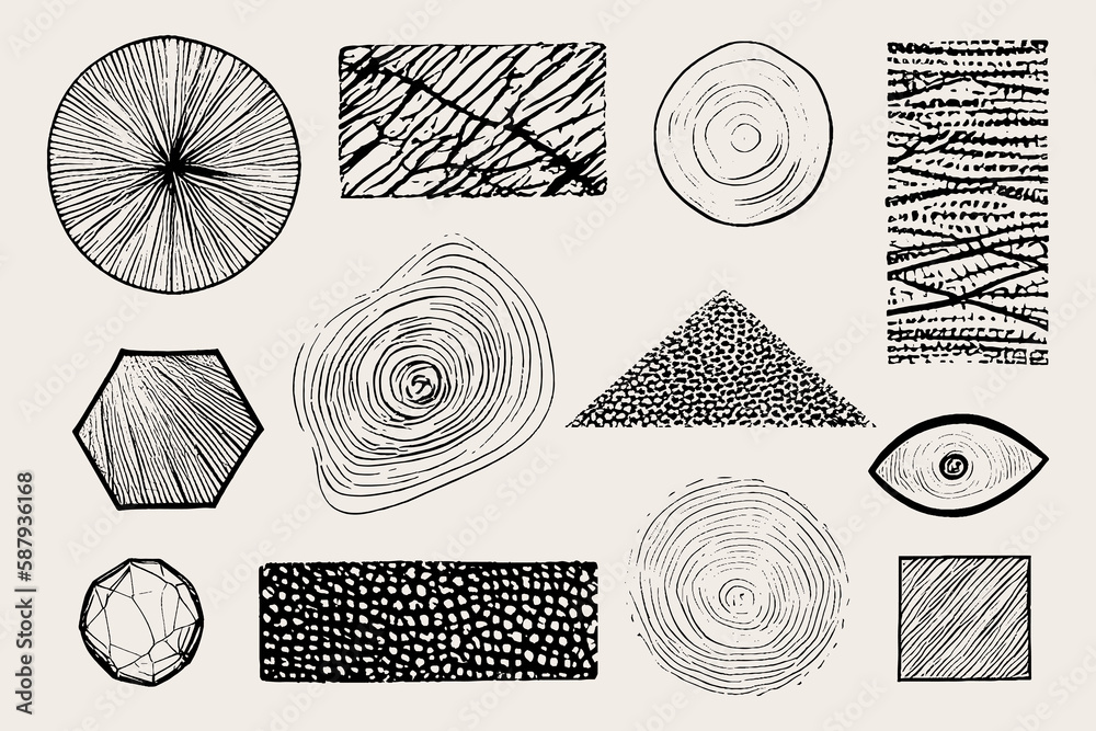 Abstract Geometric Sketch