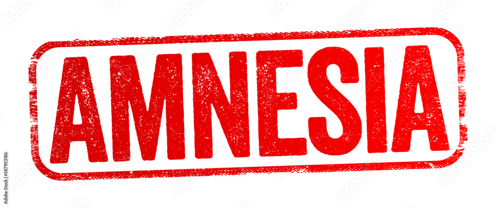 Amnesia - the loss of memories, such as facts, information and ...