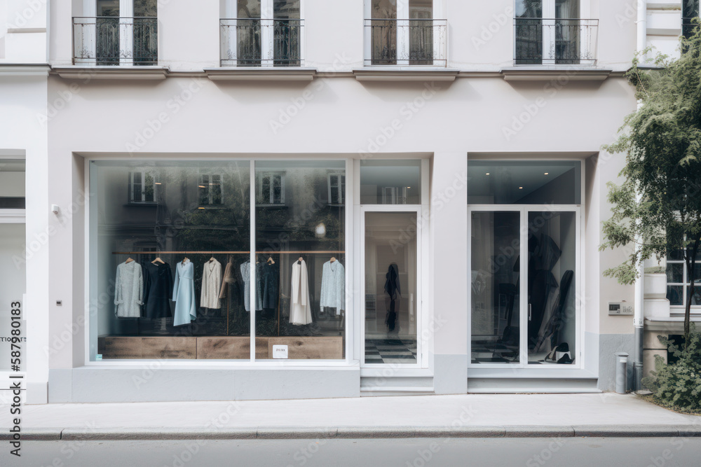 Retail Clothing Store Exterior