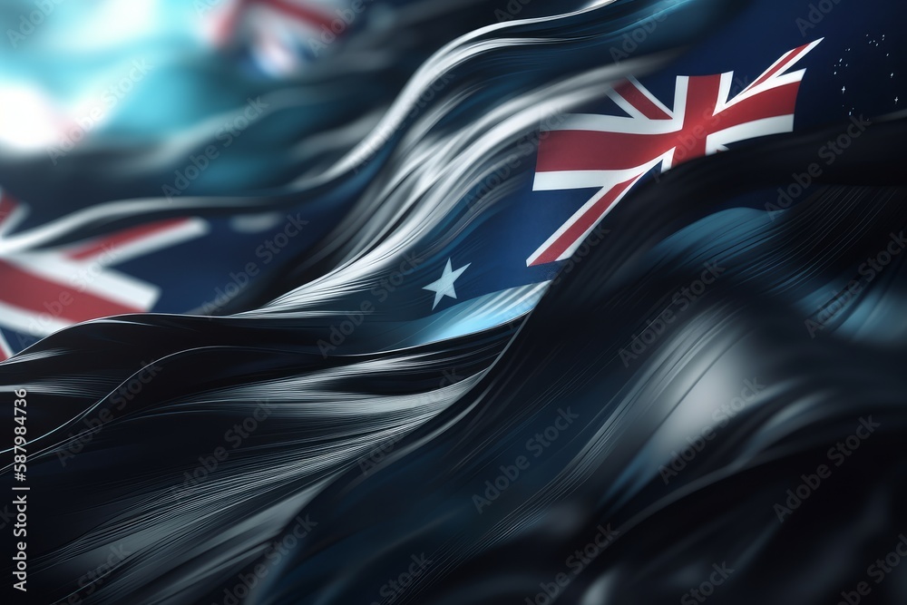 Twisted Waves & Smooth Minimalism: New Zealand Flag Colors Meet ...