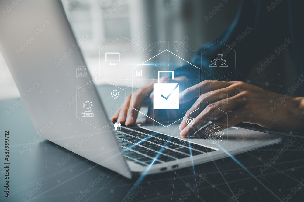 Cyber security protection , security login with key , user privacy ...