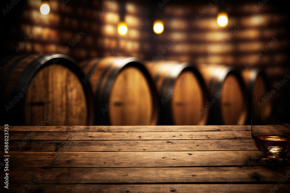 Wine Cellar Background
