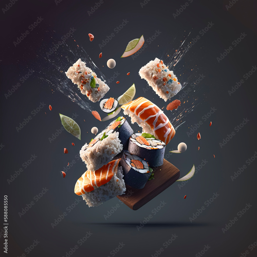 Sushi, Ramen, Tempura, Udon, Yakitori, Okonomiyaki, Soba, Miso soup ...