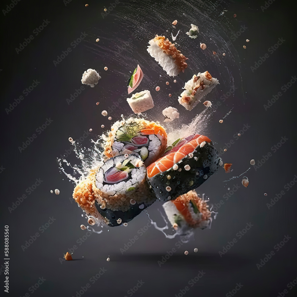 Sushi, Ramen, Tempura, Udon, Yakitori, Okonomiyaki, Soba, Miso soup, Takoyaki, Tonkatsu ...