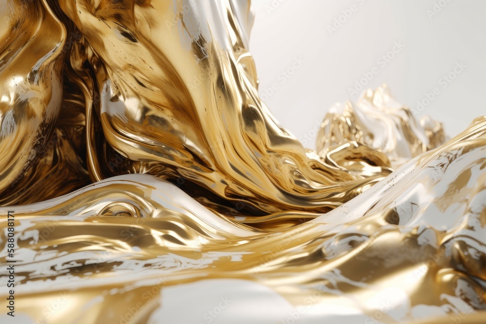 Unleashing the Brilliance of Gold: 3D Render and Industrial Design Meet ...