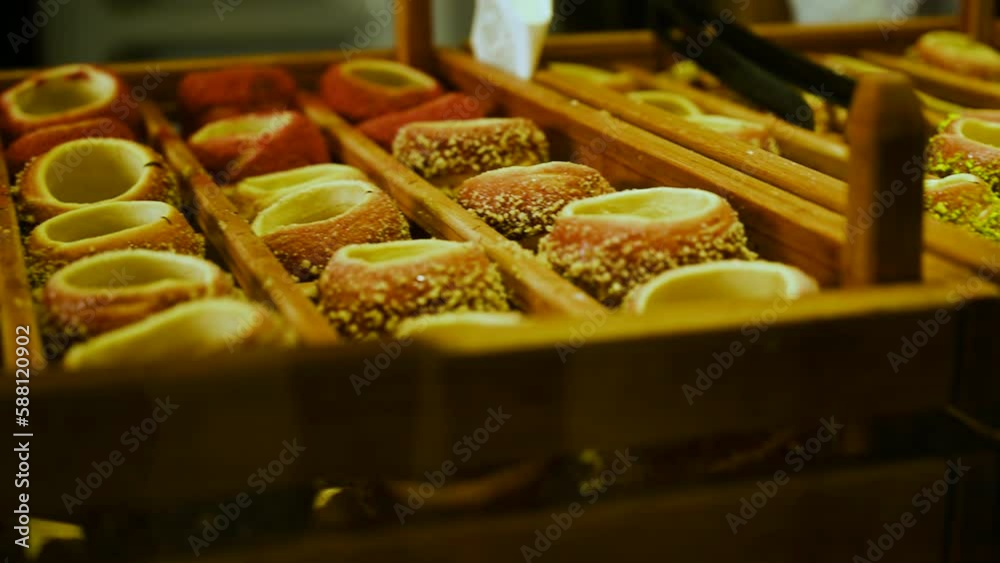 National Czech trdelnik sweet delicacy that is prepared on the street ...