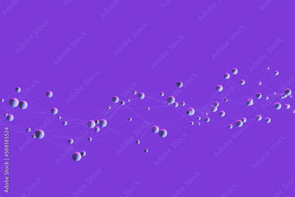 Scientific background. Structure of molecule. DNA and RNA networks ...