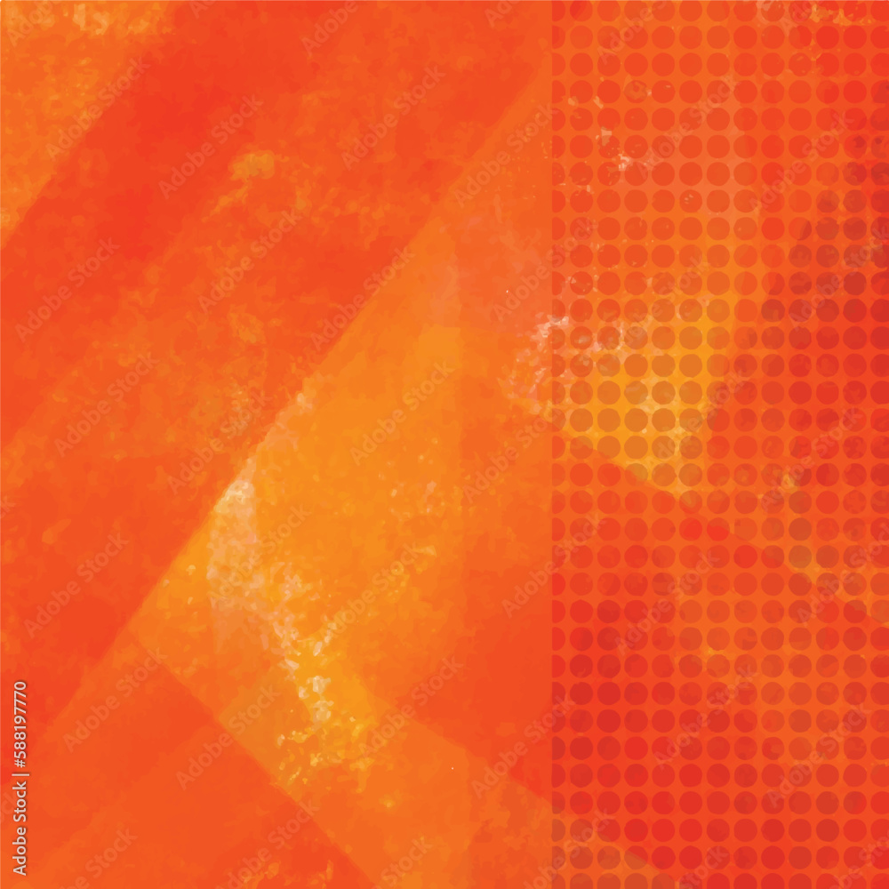Orange Colored Textured Grunge Background With Polkadots Decoration orange-colored-textured-grunge-background-with-polkadots-decoration