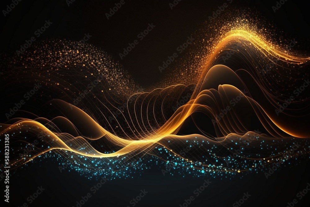 Binary code abstract Background. Abstract technology big data ...