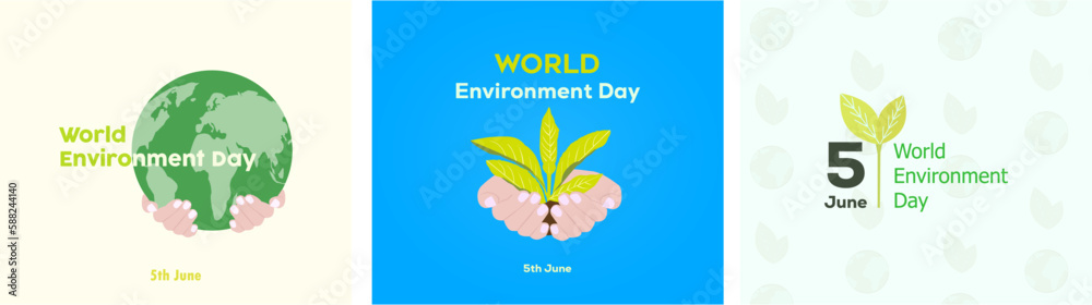 World Environment Day pack Stock Vector | Adobe Stock