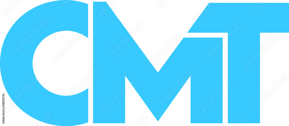 Letter CMT logo design on transparent background, CMT letter logo Stock ...