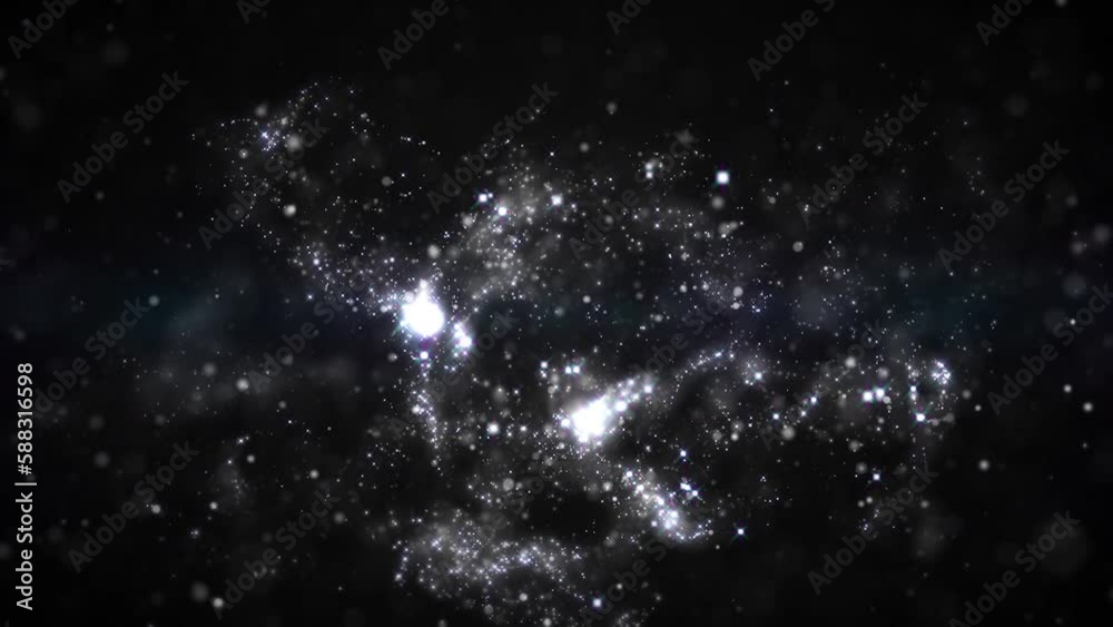 Background with silver particles, background graphics, background ...