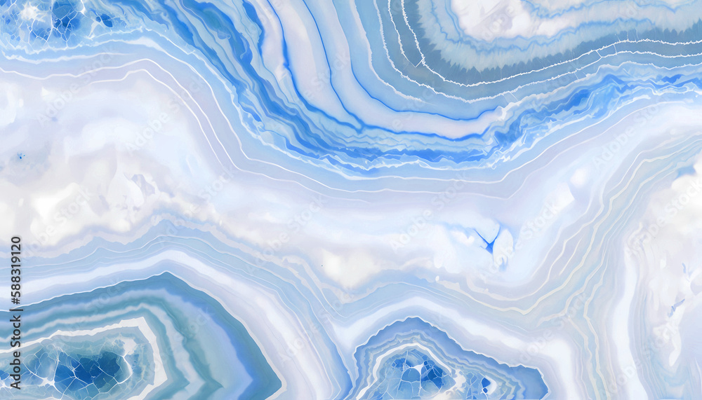 Subtle soft white and blue onyx gemstone texture. Stock Photo | Adobe Stock