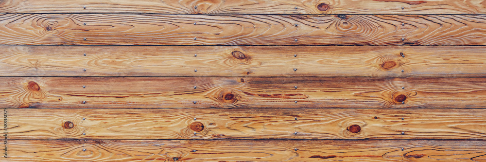 Horizontal textured boards, wide-format image, banner format. Texture ...