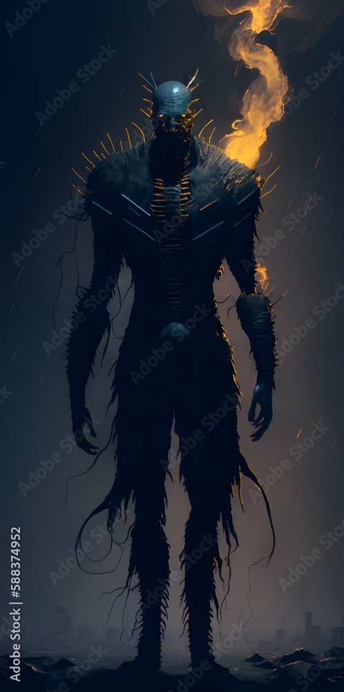 Dirty cyberpunk monster: Hellraiser one of the cenobites ...