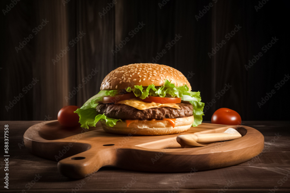 a fresh burger that combines unique flavor combinations with ...