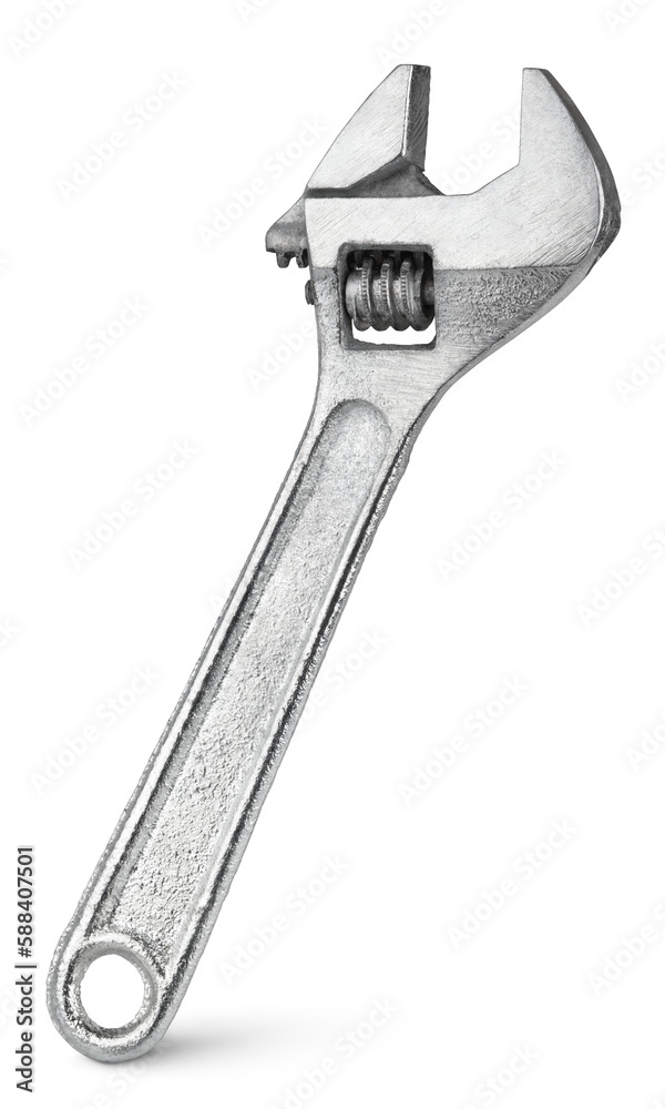 Adjustable wrench (spanner) isolated on transparent background Stock ...