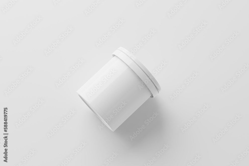 ice cream tub Stock Illustration | Adobe Stock