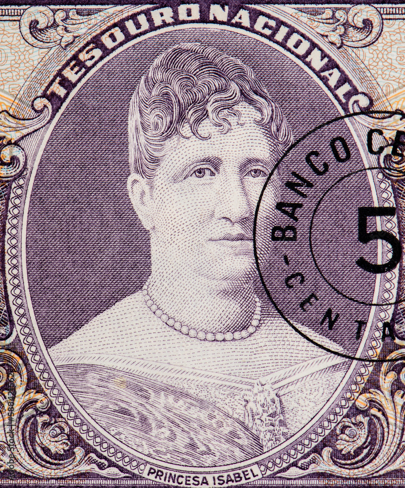 Portrait of Princesa Isabel - Princess Imperial of Brazil, Portrait ...