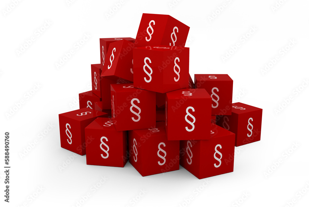 Vector icon of section symbol Stock Illustration | Adobe Stock