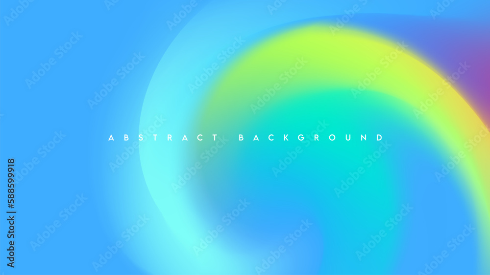 Abstract gradient mesh background design with soft blue color ...