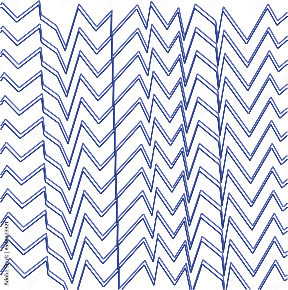 Vetor de Lines with sharp angular shapes form a sharp and dangerous ...