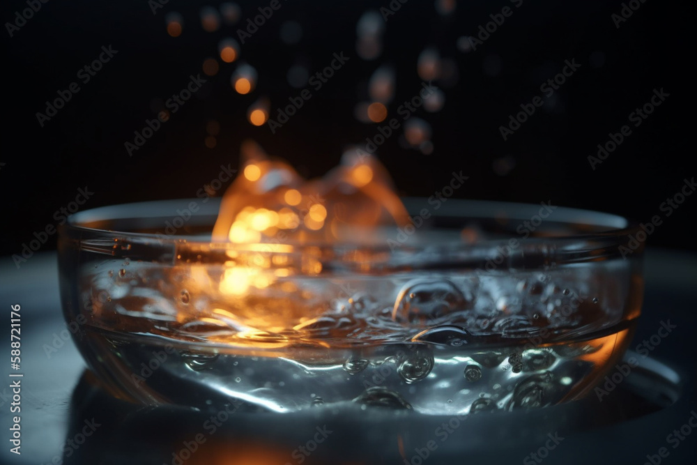 AI-generated Illustration Depicting the Physical Process of Boiling in ...
