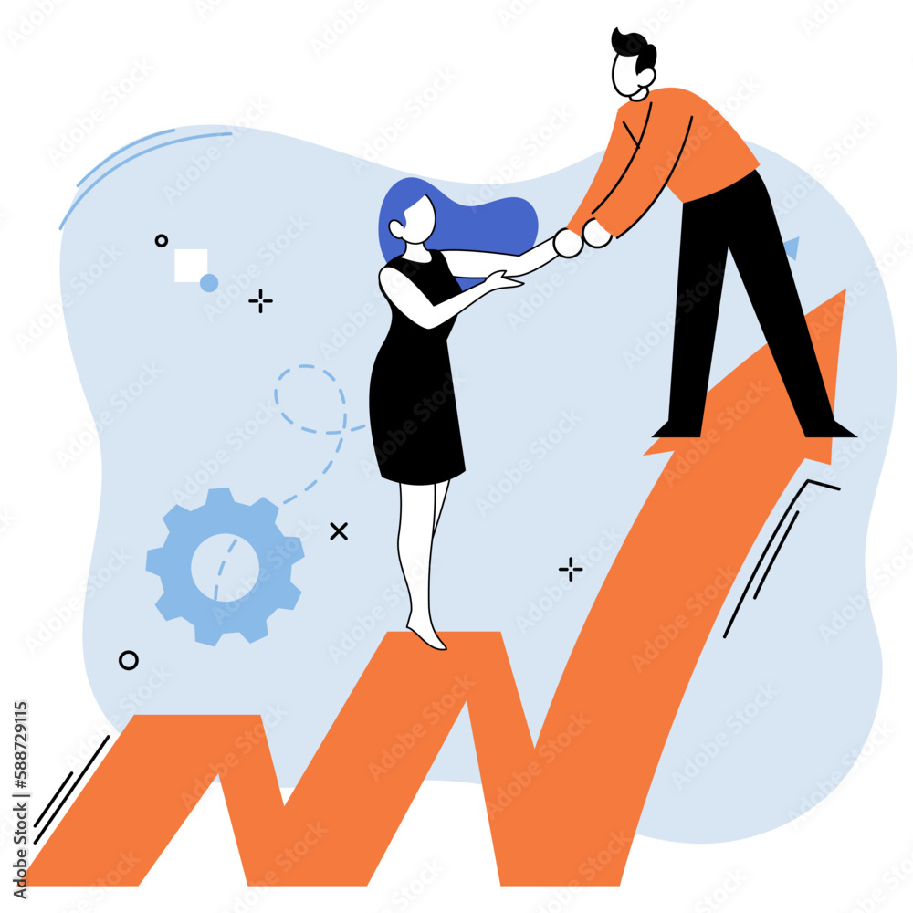 Increasing employee engagement, fellow workers assessment. Making ...