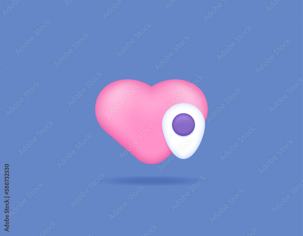 concept of lover location tracker app or girlfriend GPS tracking ...