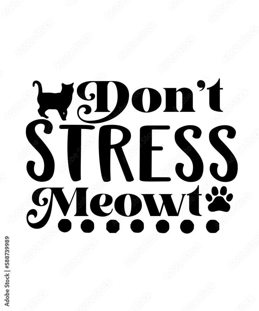 Funny Cat Svg Design,Funny Cat SVG Bundle, Cat SVG, Kitten SVG, Cat ...