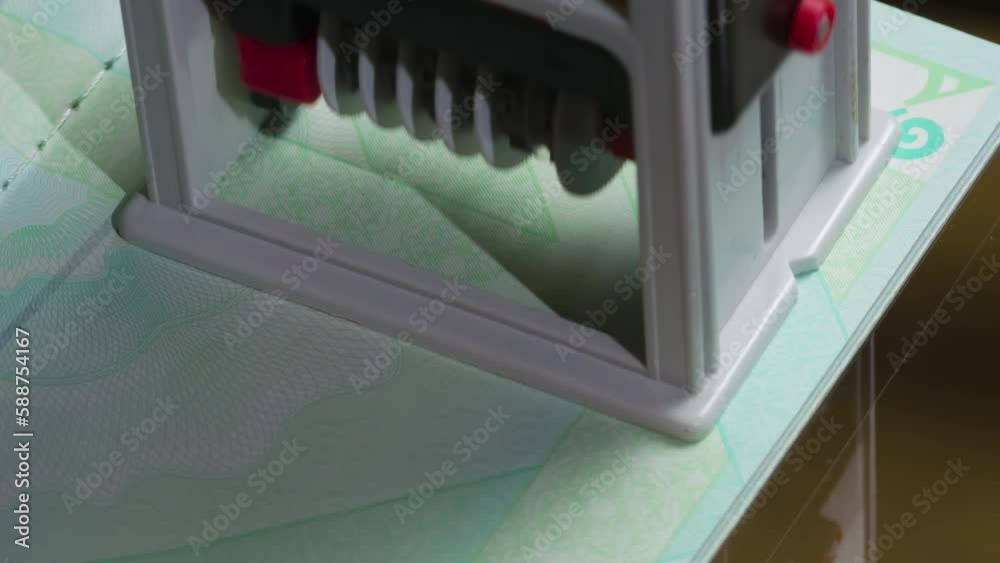 Stamp Permit to Enter Saudi Arabia. The concept of obtaining a stamp in ...