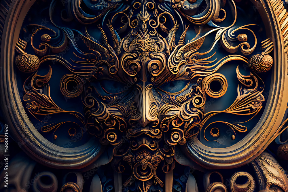 A Surreal Wall of Human Face Morphed in a Weird Way. Human Faces ...