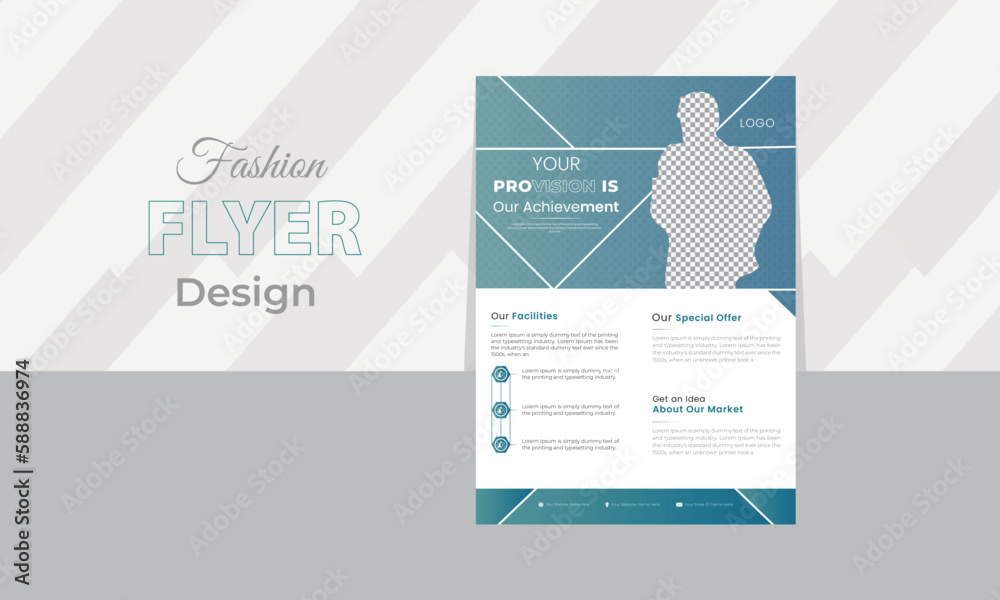Fashion Flyer design. Corporate flyer design. Business flyer design ...