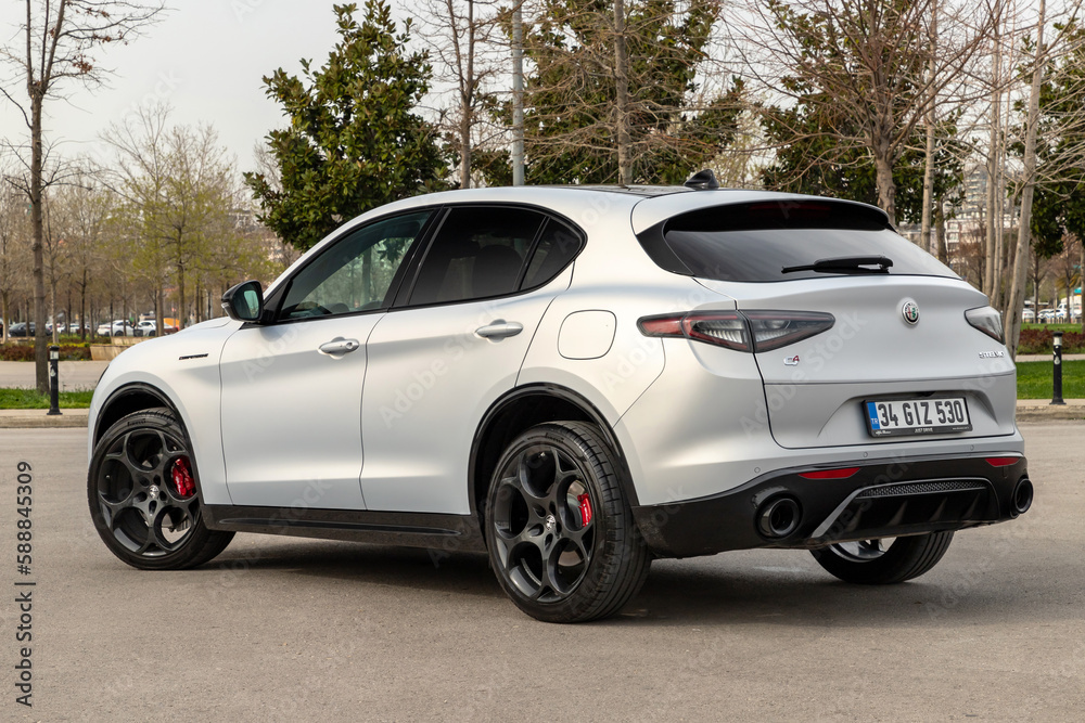 Alfa Romeo Stelvio is a luxury SUV built by the Italian marque Alfa ...