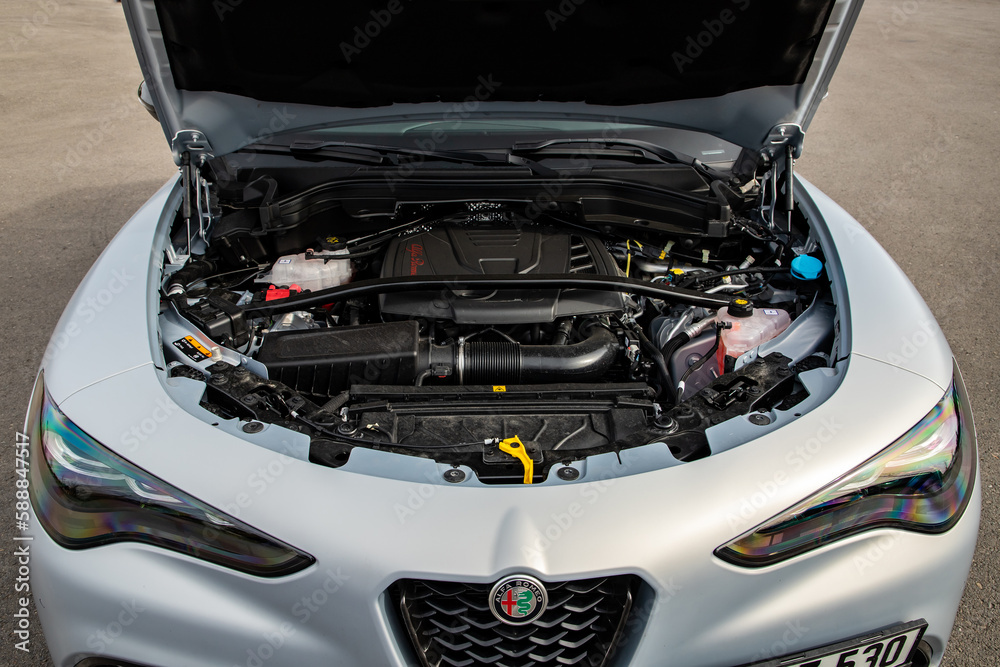 Alfa Romeo Stelvio is a luxury SUV built by the Italian marque Alfa ...