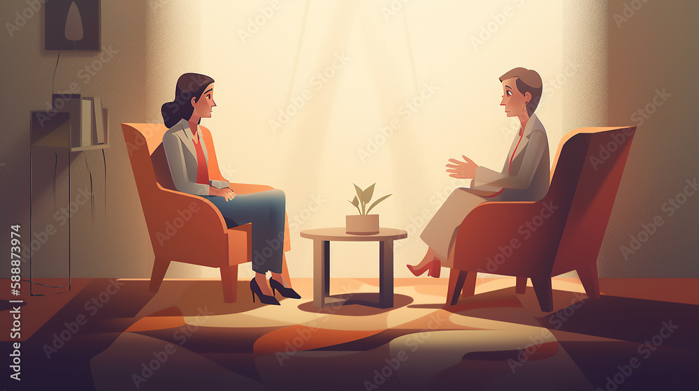 Mental Health Counseling Art for Therapists, Psychologists, Genius ...