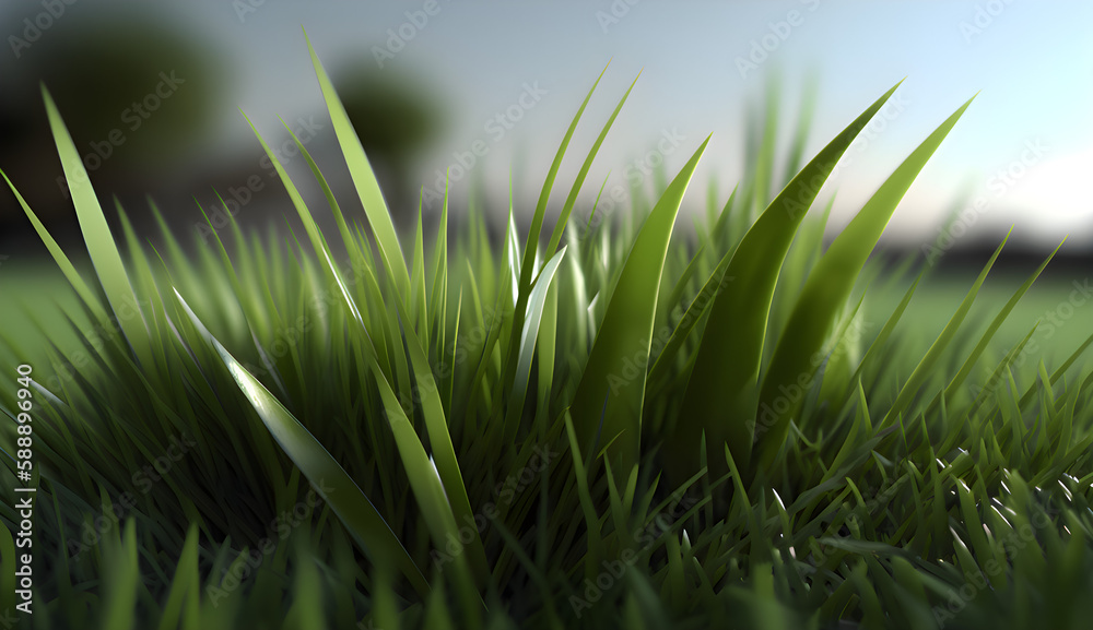 grass, grass texture, grass background, 3D texture - Generative AI ...