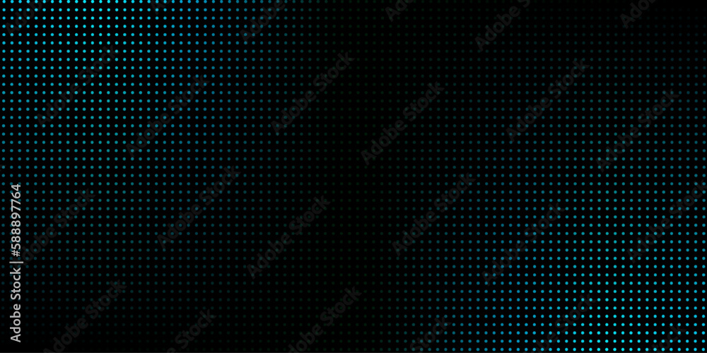 Flowing dot particles wave pattern blue and green gradient light ...