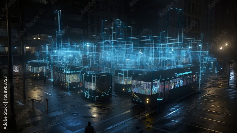 Futuristic AI-Powered Transit Systems Boost Efficiency with HUID and ...