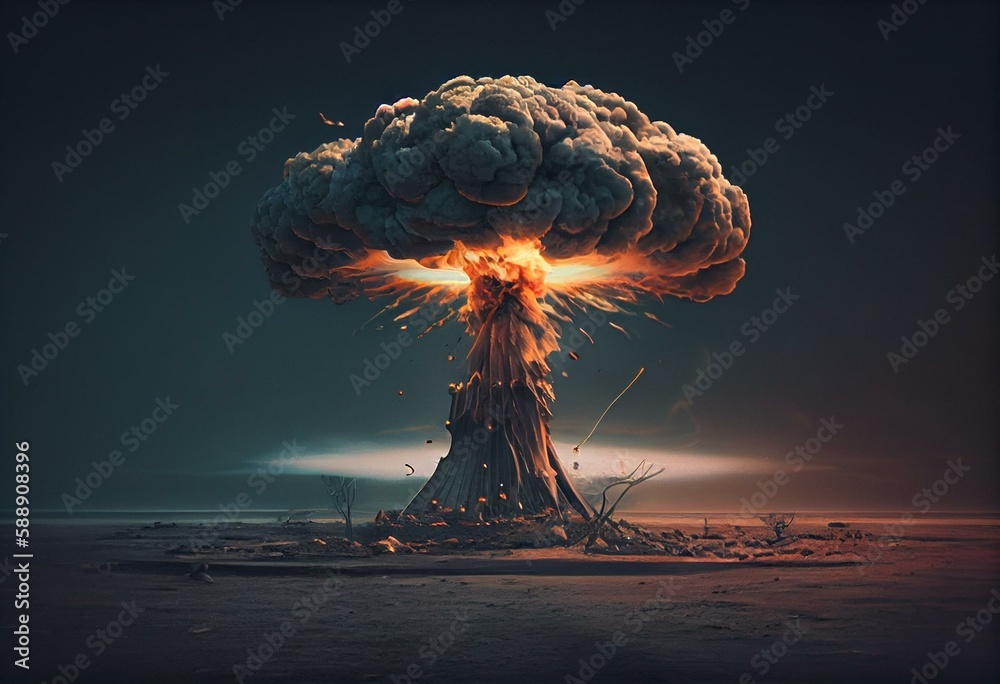 nuclear war, nuclear explosion, nuclear war, nuclear mushroom ...