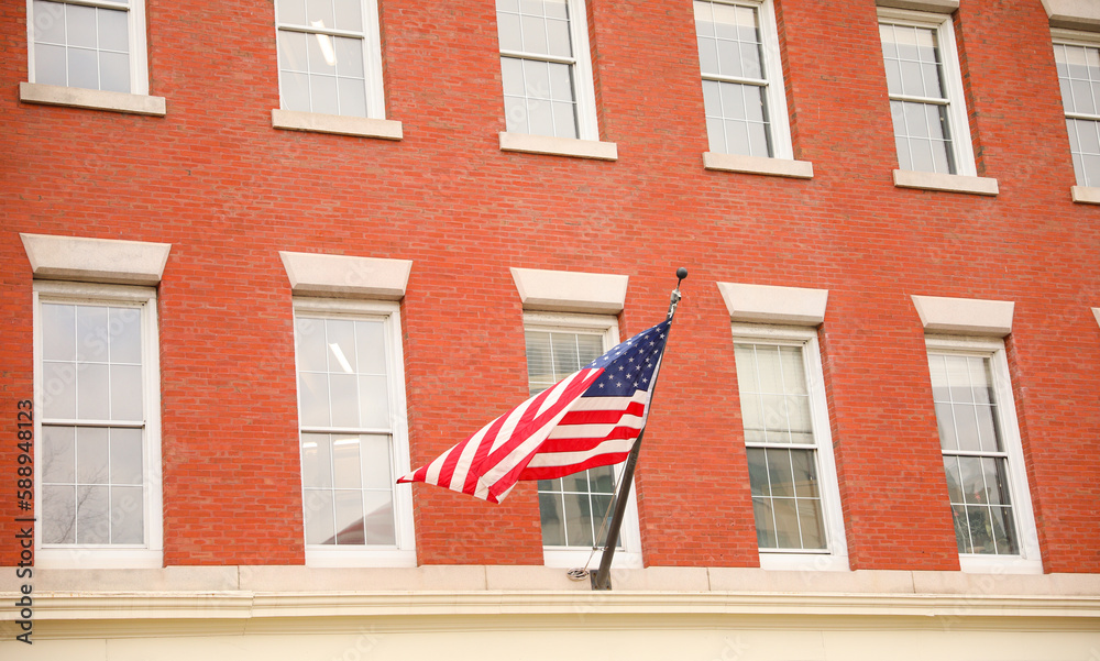 Old brick buildings symbolize nostalgia, history, durability, and a ...