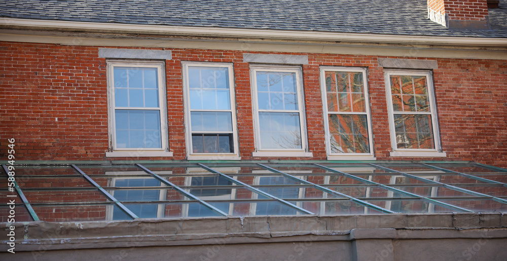 Old brick buildings symbolize nostalgia, history, durability, and a ...